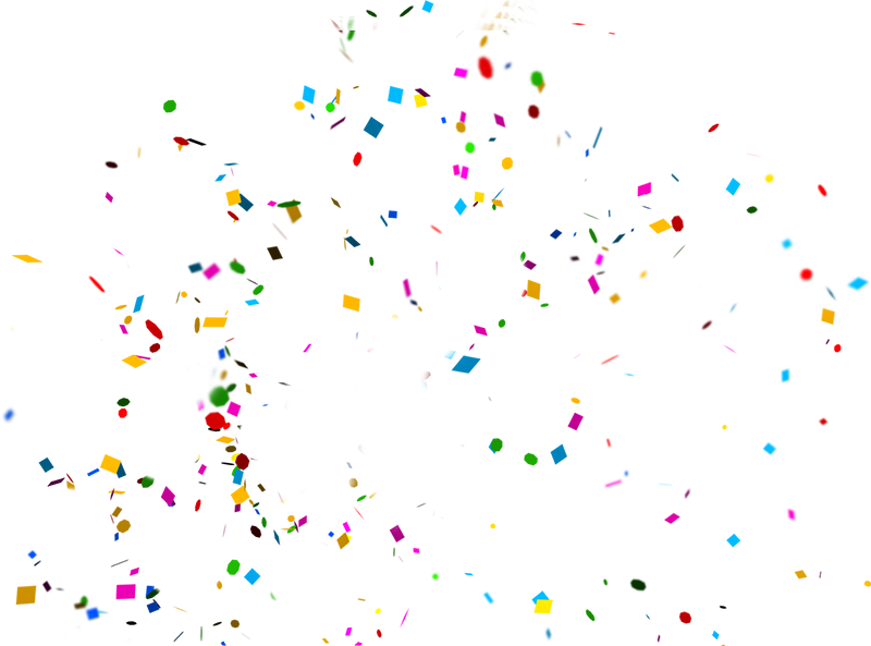 Abstract Confetti Transparent Quality Backgrounds for Powerpoint ...