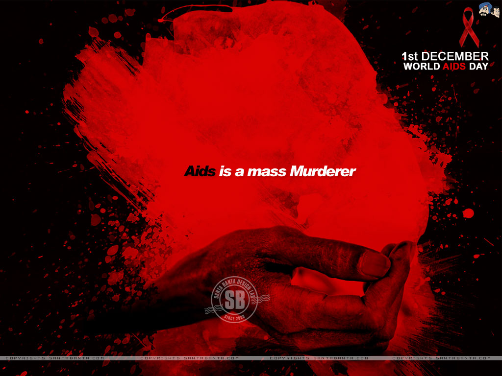 Aids Picture Backgrounds for Powerpoint Templates - PPT Backgrounds