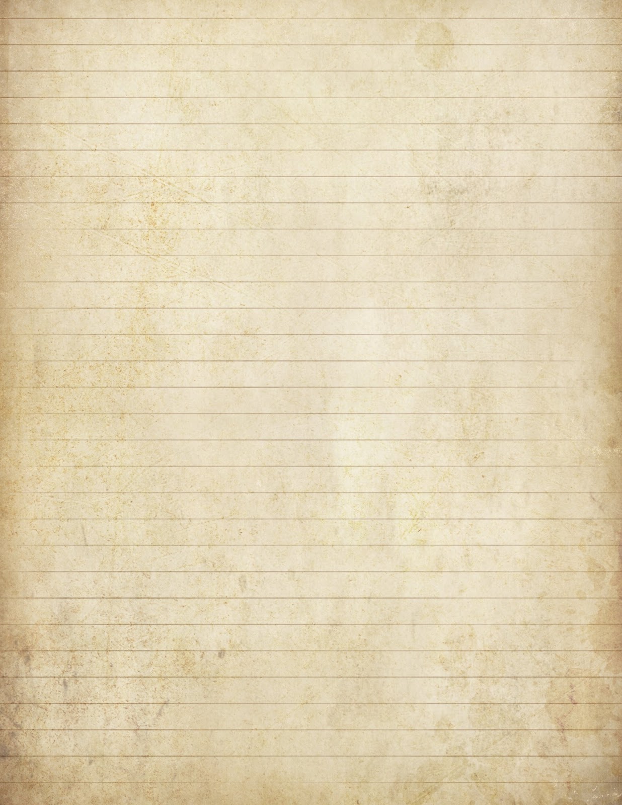 Antiqued Lined Paper Template Backgrounds for Powerpoint Templates ...