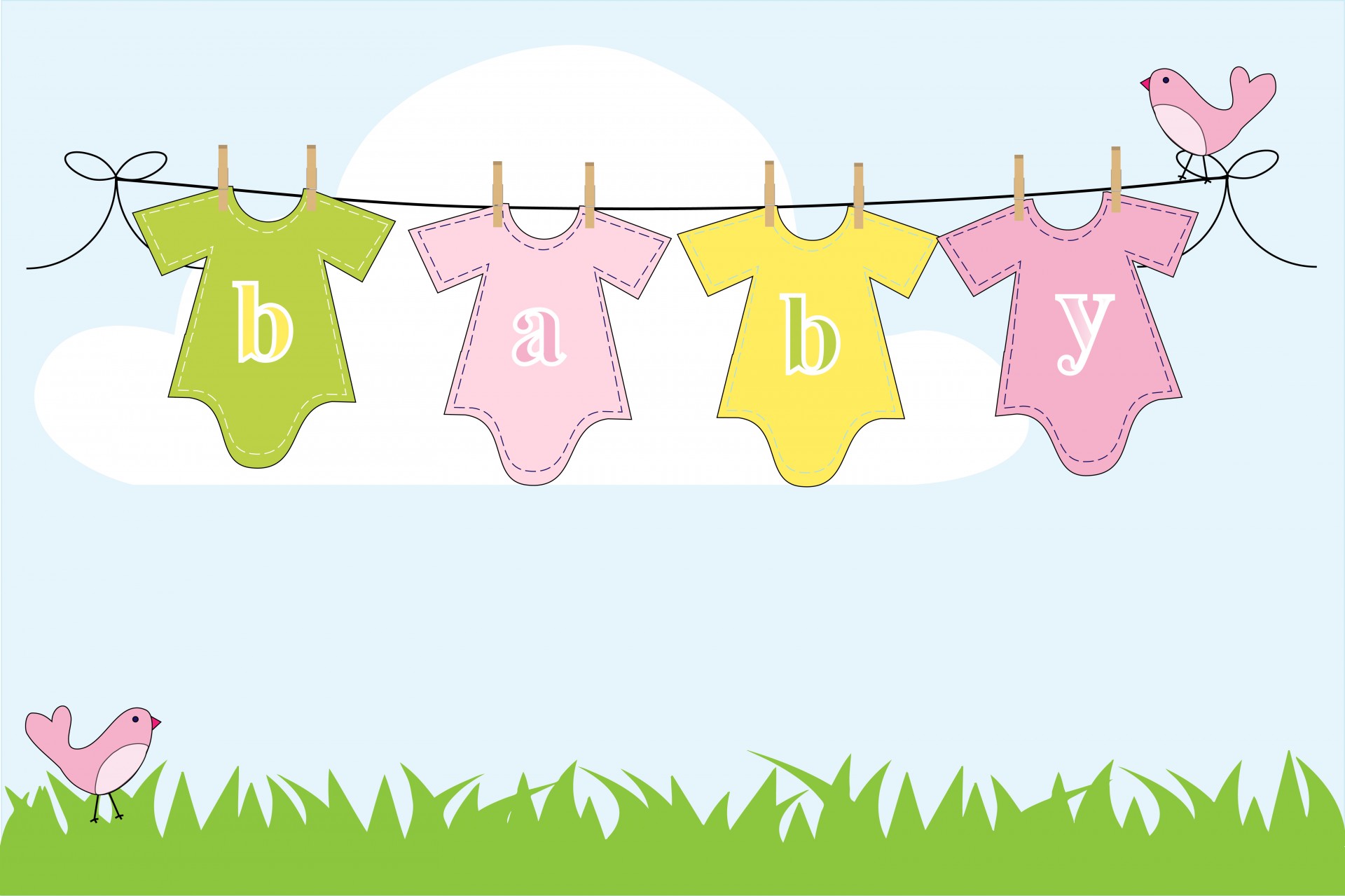 Baby Download Backgrounds for Powerpoint Templates - PPT Backgrounds
