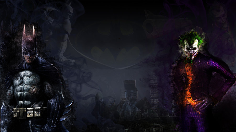 Batman Art Backgrounds for Powerpoint Templates - PPT Backgrounds