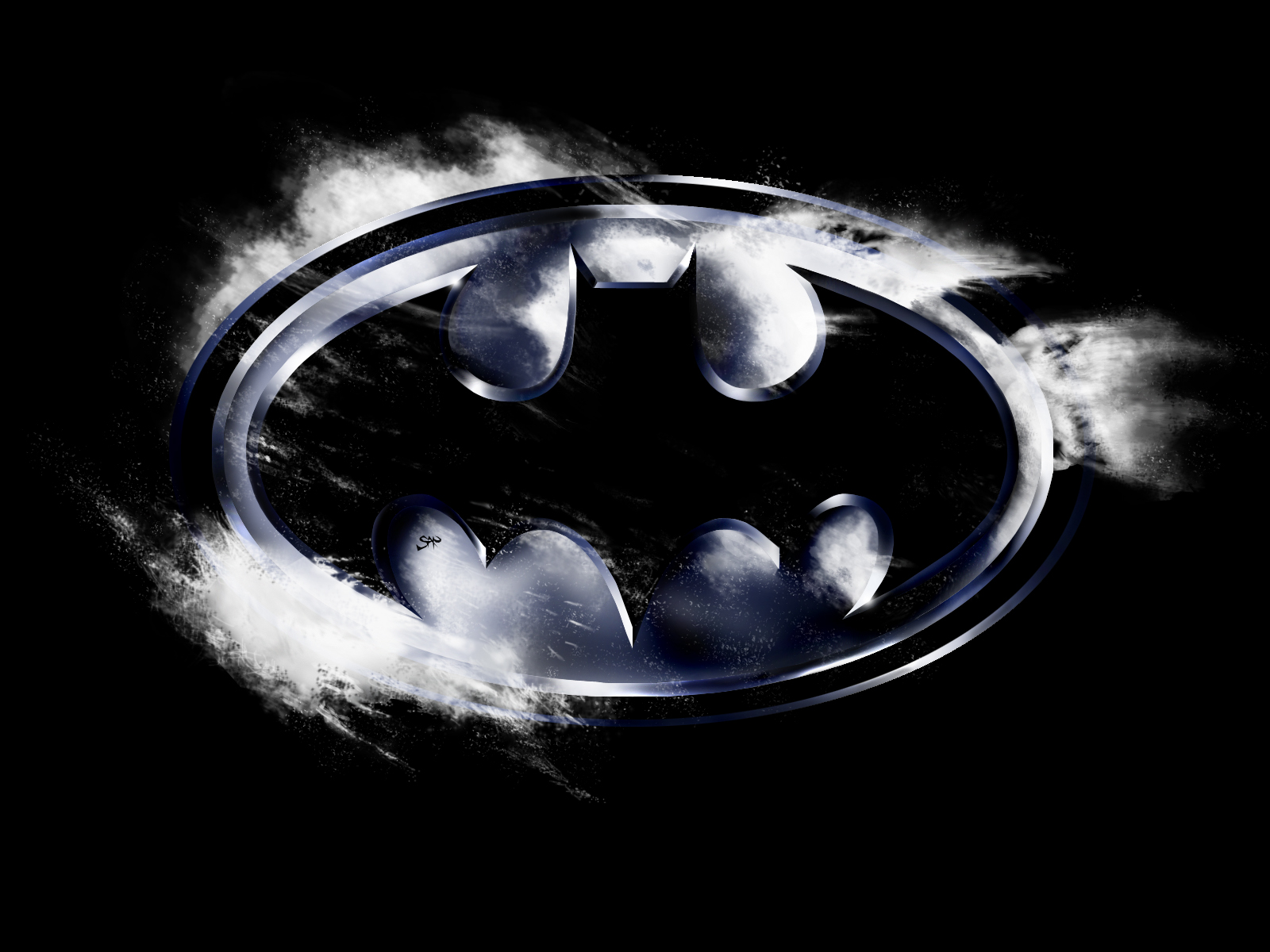 Batman Clip Art Backgrounds for Powerpoint Templates - PPT Backgrounds