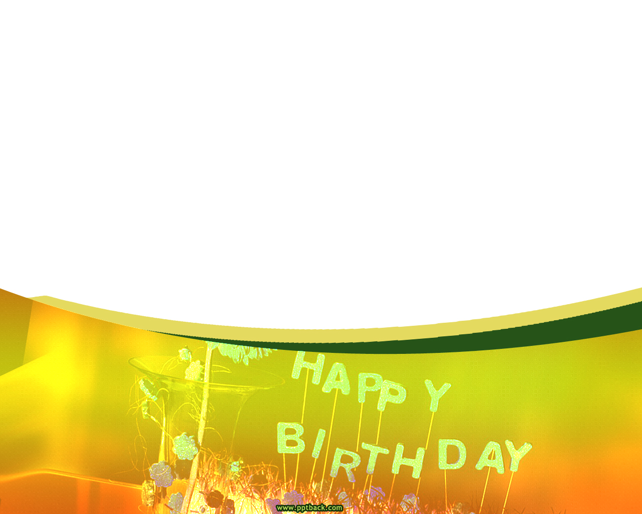 Birthday Quality Backgrounds for Powerpoint Templates - PPT Backgrounds