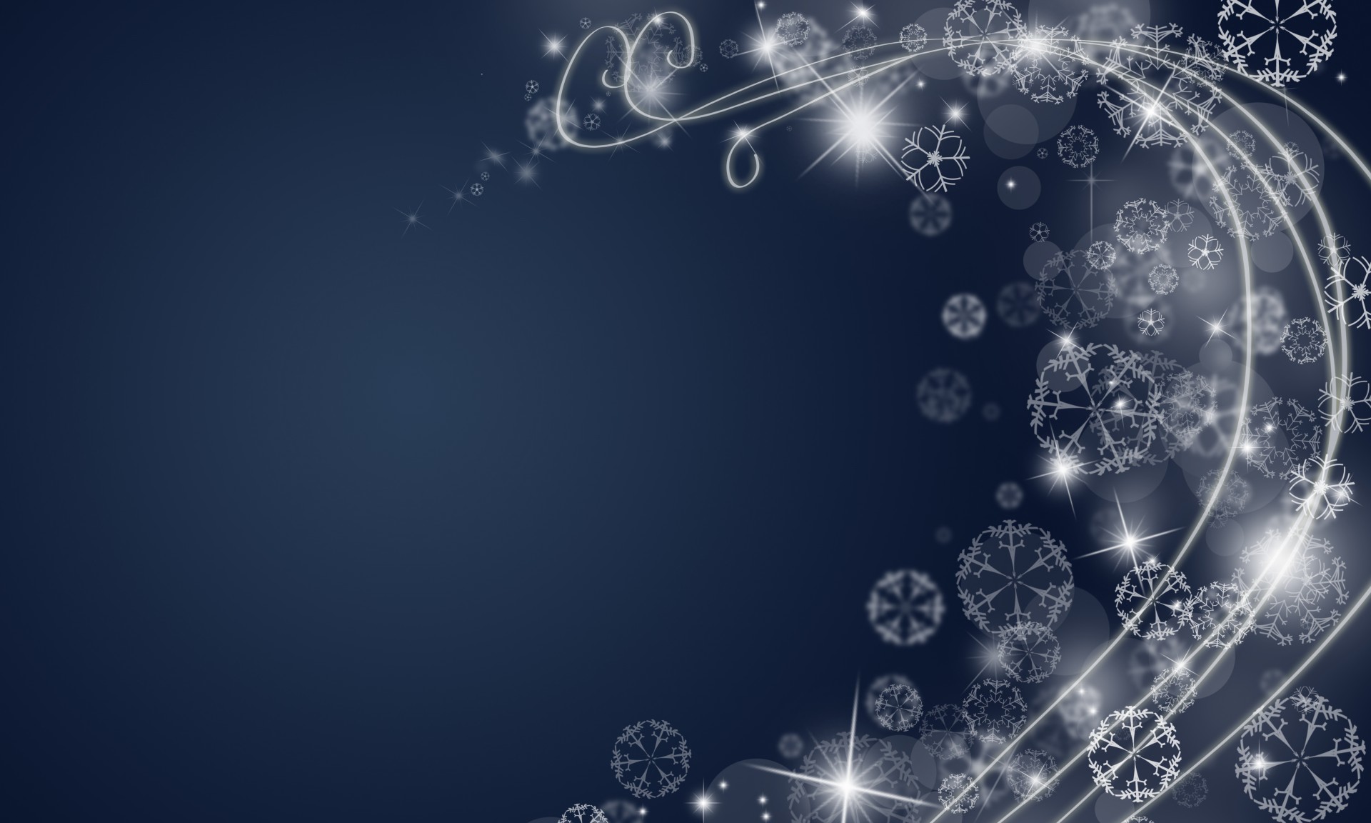 Blue Christmas Decoration Backgrounds for Powerpoint Templates - PPT ...