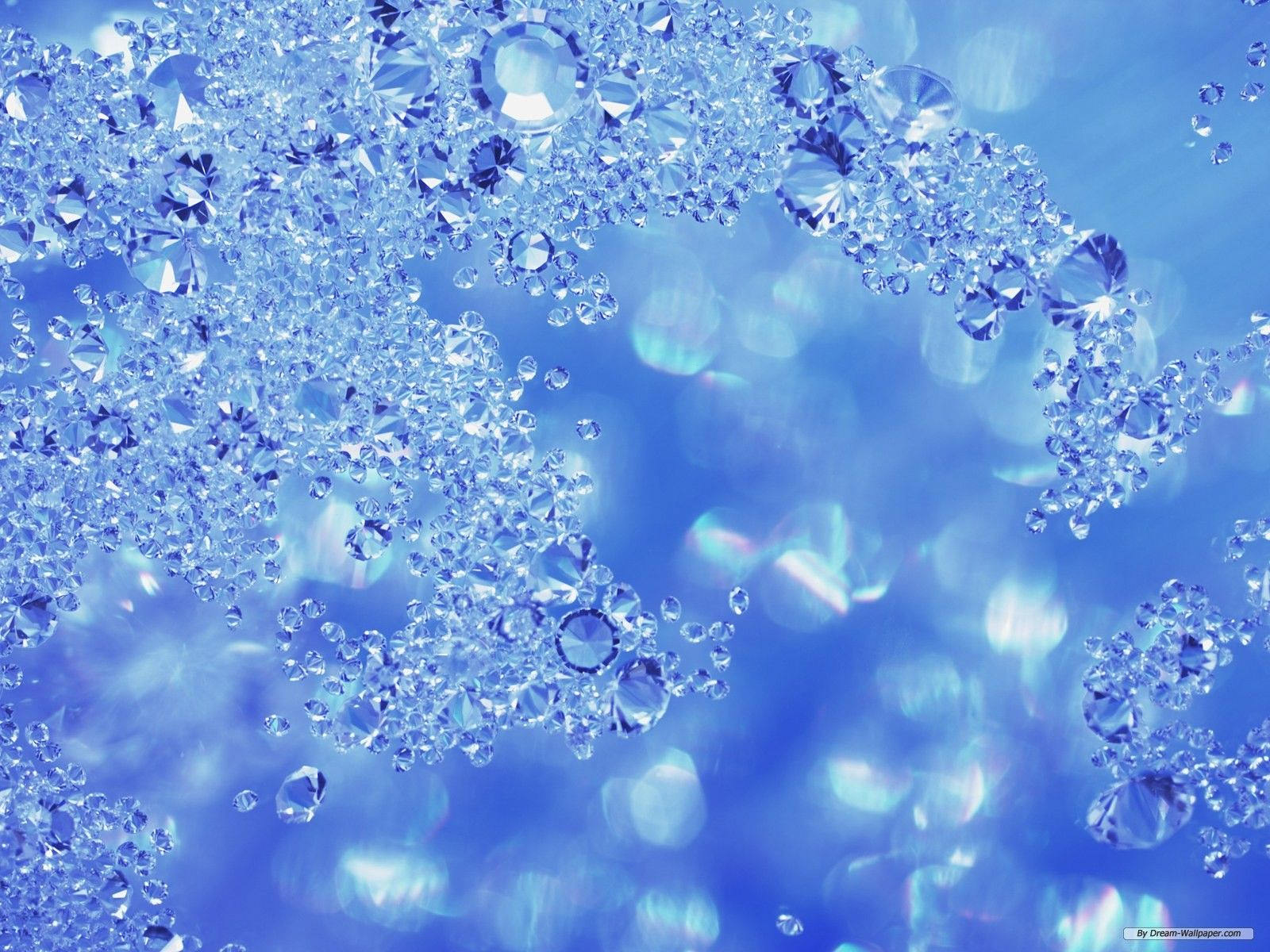 Blue Diamond Graphic Backgrounds for Powerpoint Templates - PPT Backgrounds