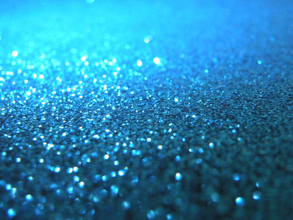 Blue Sparkle Glitter Backgrounds for Powerpoint Templates - PPT Backgrounds
