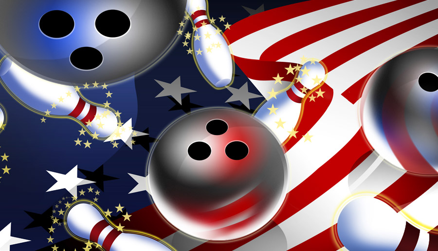 Bowling Clipart Backgrounds for Powerpoint Templates - PPT Backgrounds