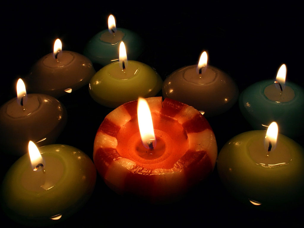 Candle image Backgrounds for Powerpoint Templates - PPT Backgrounds