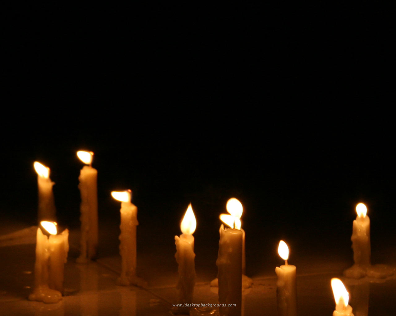 Candle Backgrounds for Powerpoint Templates - PPT Backgrounds