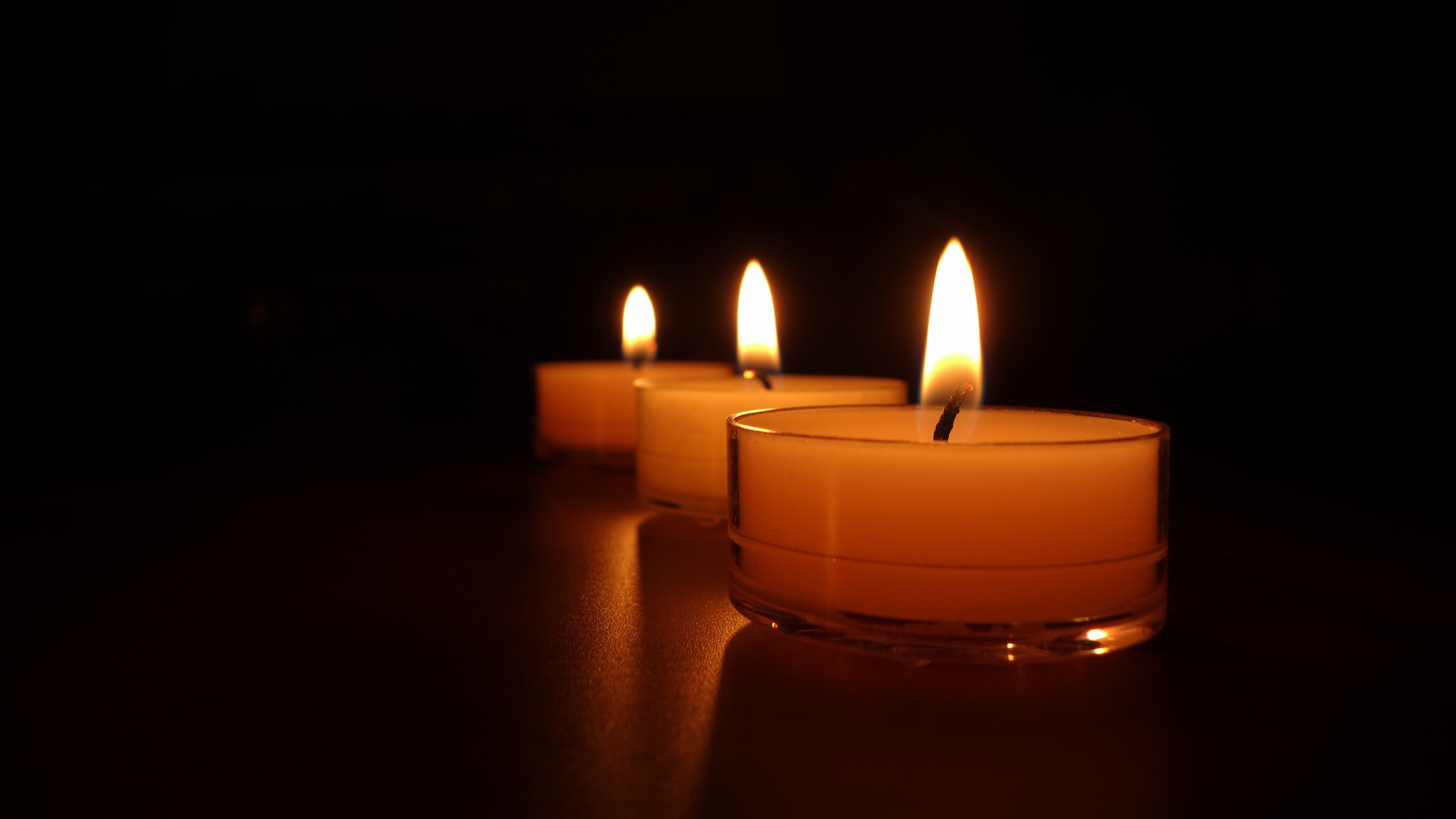 Candle Photo Backgrounds for Powerpoint Templates - PPT Backgrounds