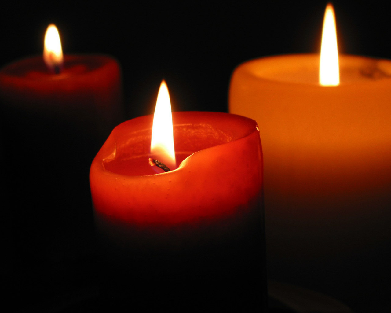 Candle Slides Backgrounds for Powerpoint Templates - PPT Backgrounds