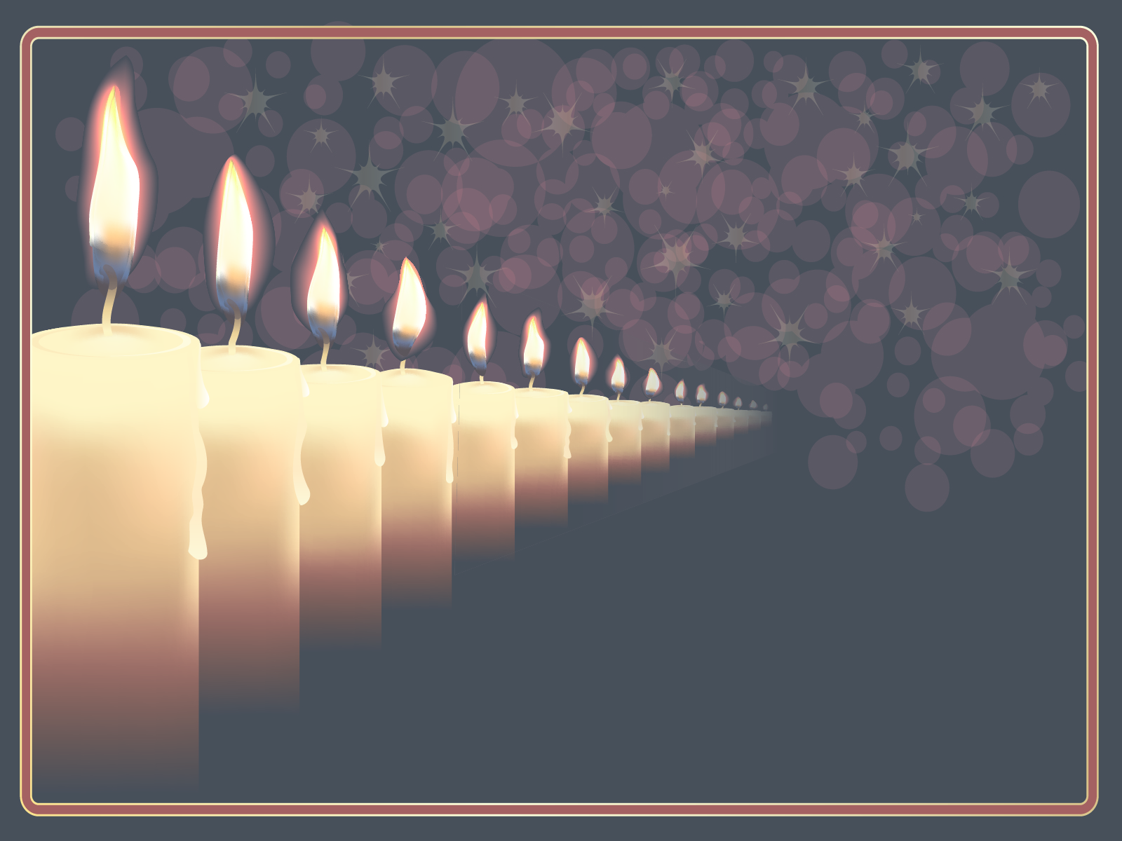 Candles Ar In Que Religious Backgrounds for Powerpoint Templates - PPT ...