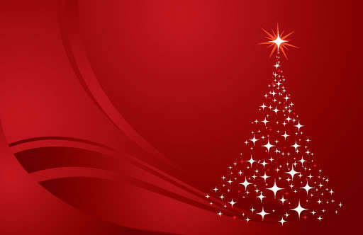 Christmas Red Clipart Backgrounds for Powerpoint Templates - PPT ...