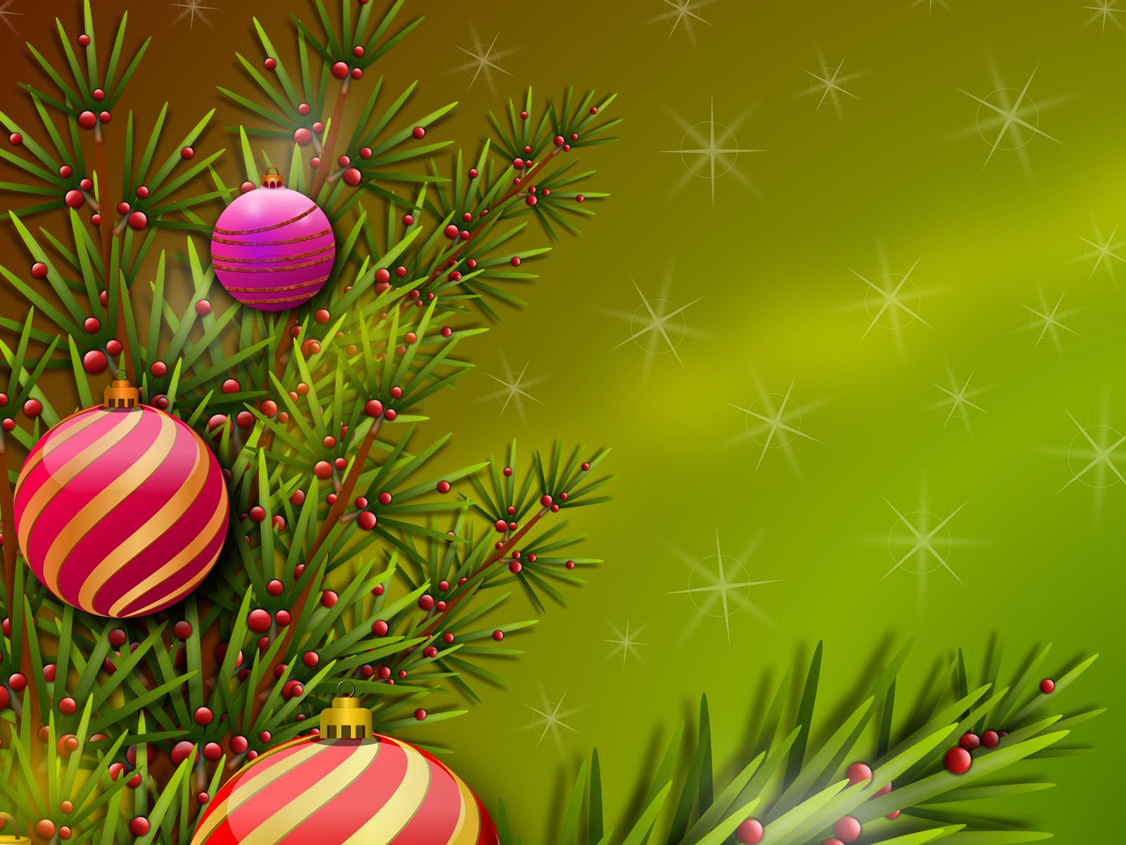 Christmas Tree Backgrounds for Powerpoint Templates - PPT Backgrounds