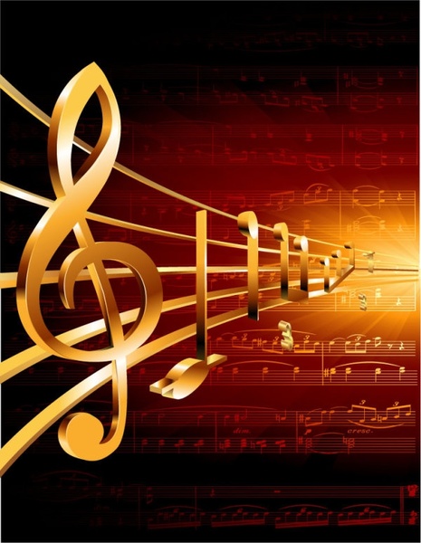 Classical Music Backgrounds for Powerpoint Templates - PPT Backgrounds