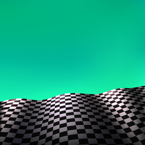 Colored With Checkered Flag Vectors 04 Vector Presentation Backgrounds ...