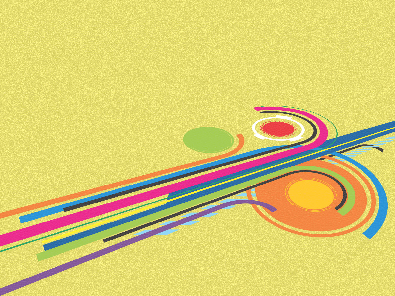 Colorful Swirls Backgrounds for Powerpoint Templates - PPT Backgrounds