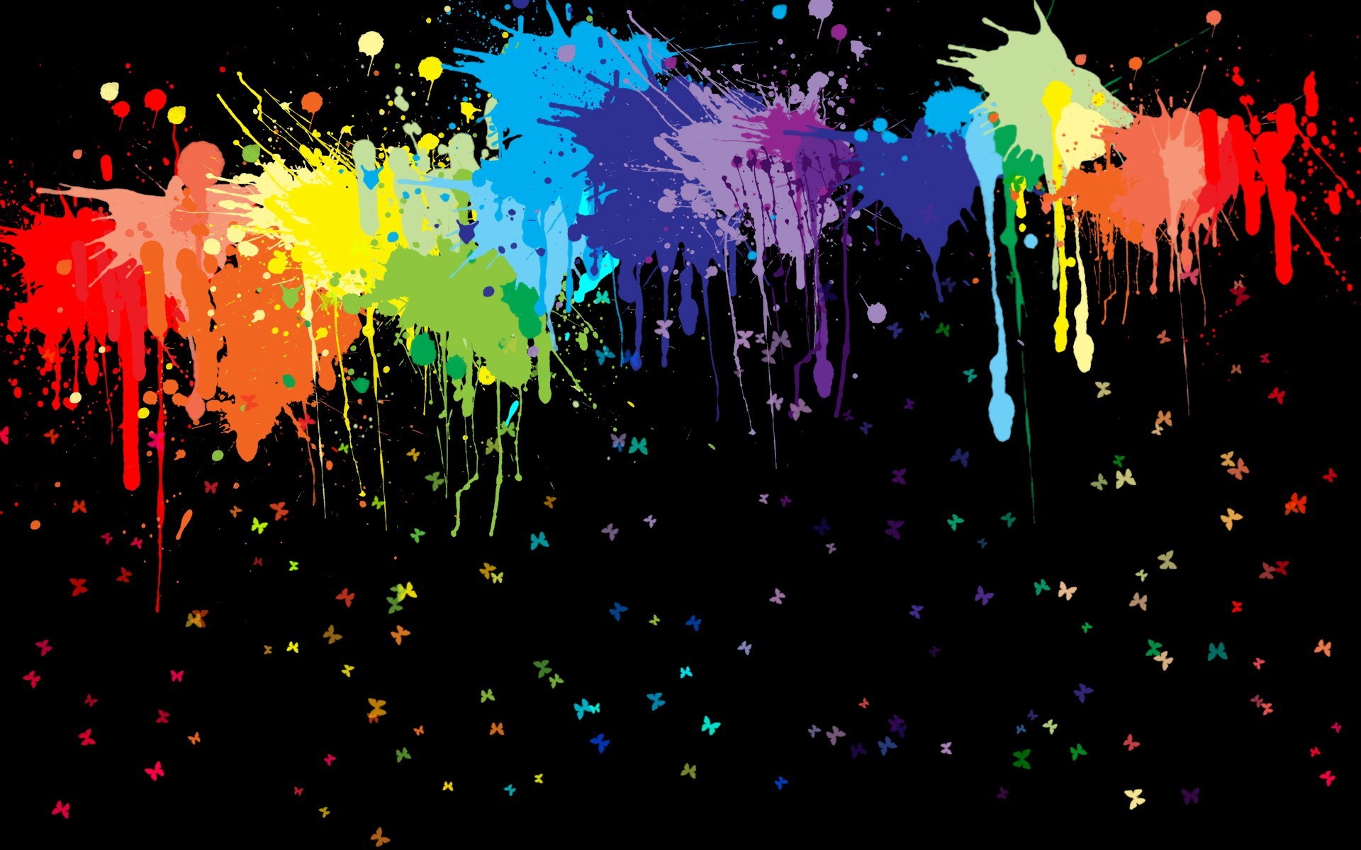 Cool Paint Splatter Textures Quality Backgrounds for Powerpoint ...