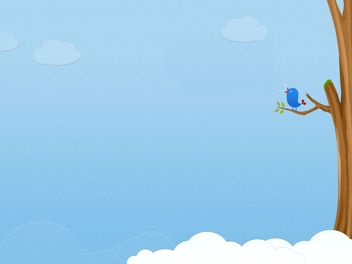 Cute Animated Bird Cartoon Photo Backgrounds for Powerpoint Templates ...