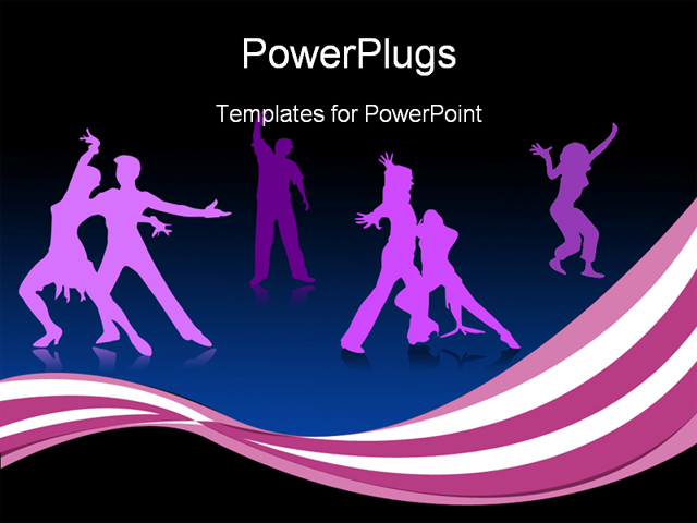 Dancing Color Dancing Color Dancing Backgrounds for Powerpoint ...