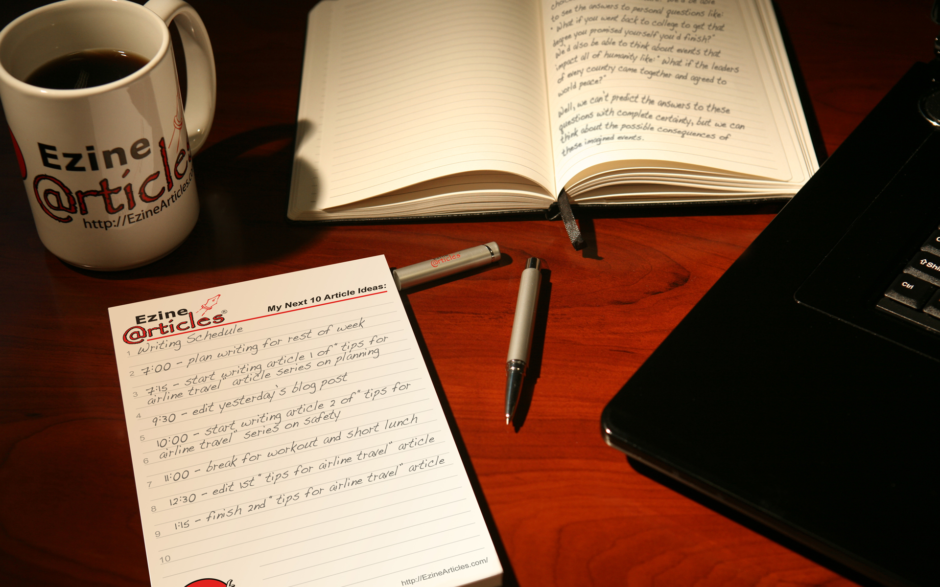 Desk Backgrounds for Powerpoint Templates - PPT Backgrounds