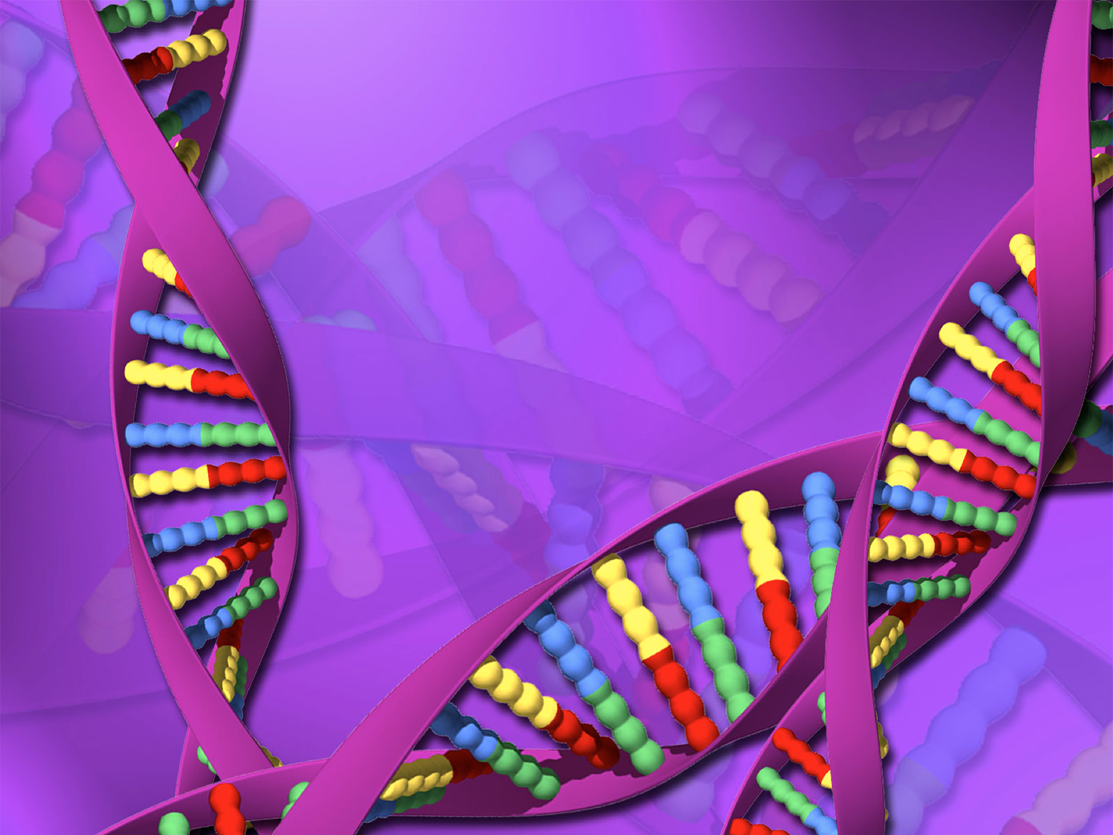 DNA Molecule Backgrounds for Powerpoint Templates - PPT Backgrounds
