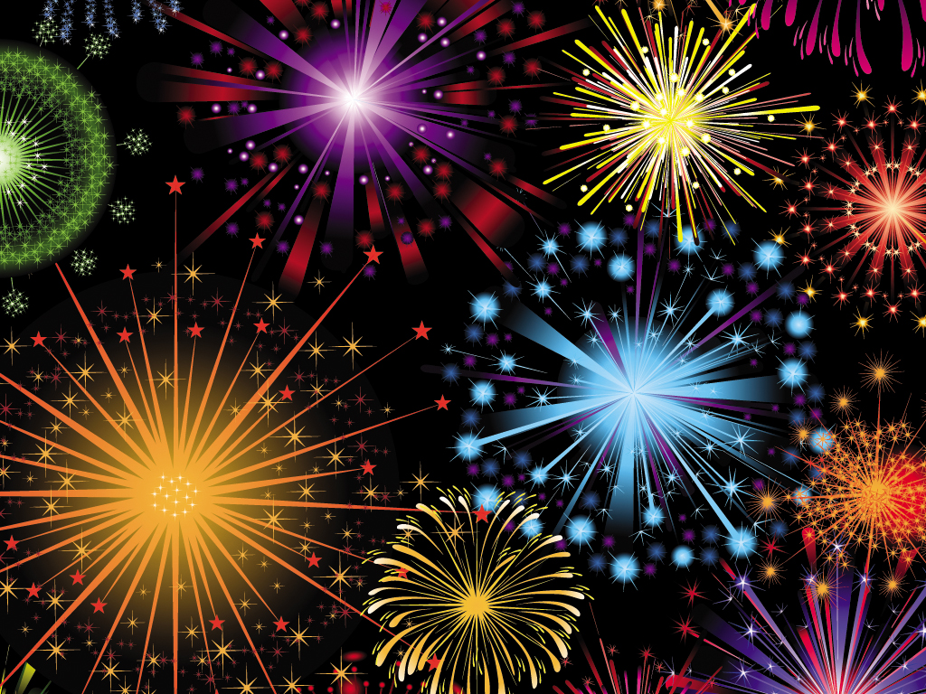 Fireworks Celebration Backgrounds for Powerpoint Templates - PPT ...