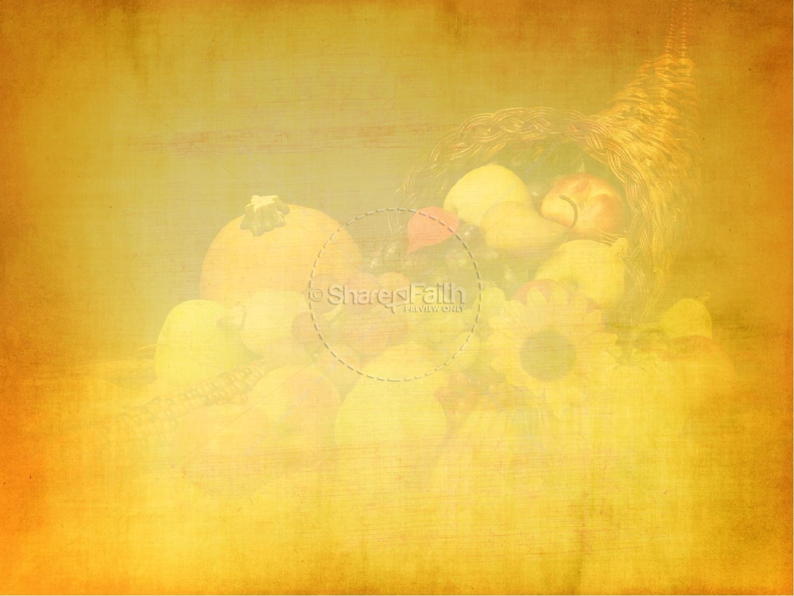 First Thanksgiving Sermon PowerPoint Fall Thanksgiving PowerPoints ...