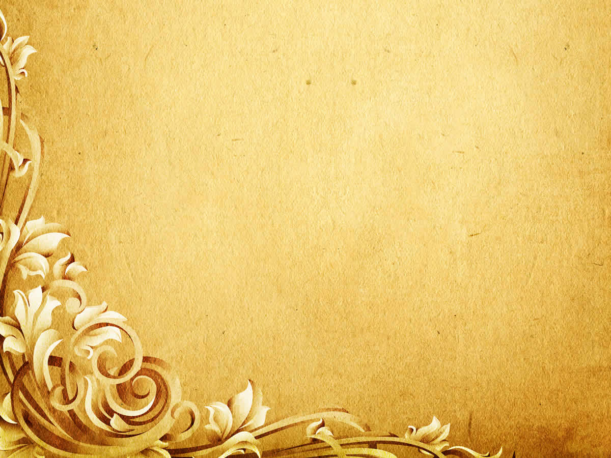 Floral Frame Unique Backgrounds for Powerpoint Templates - PPT Backgrounds