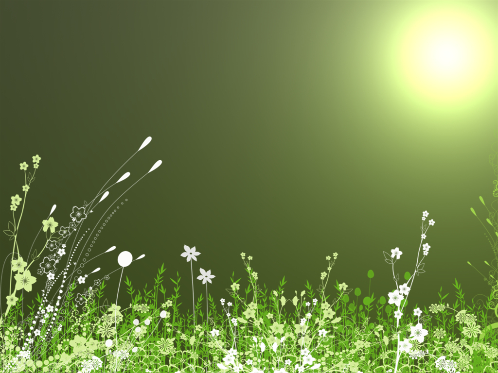 Floral Garden Backgrounds for Powerpoint Templates - PPT Backgrounds