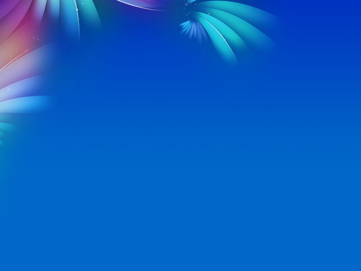 Flower Blue Patterns Backgrounds for Powerpoint Templates - PPT Backgrounds