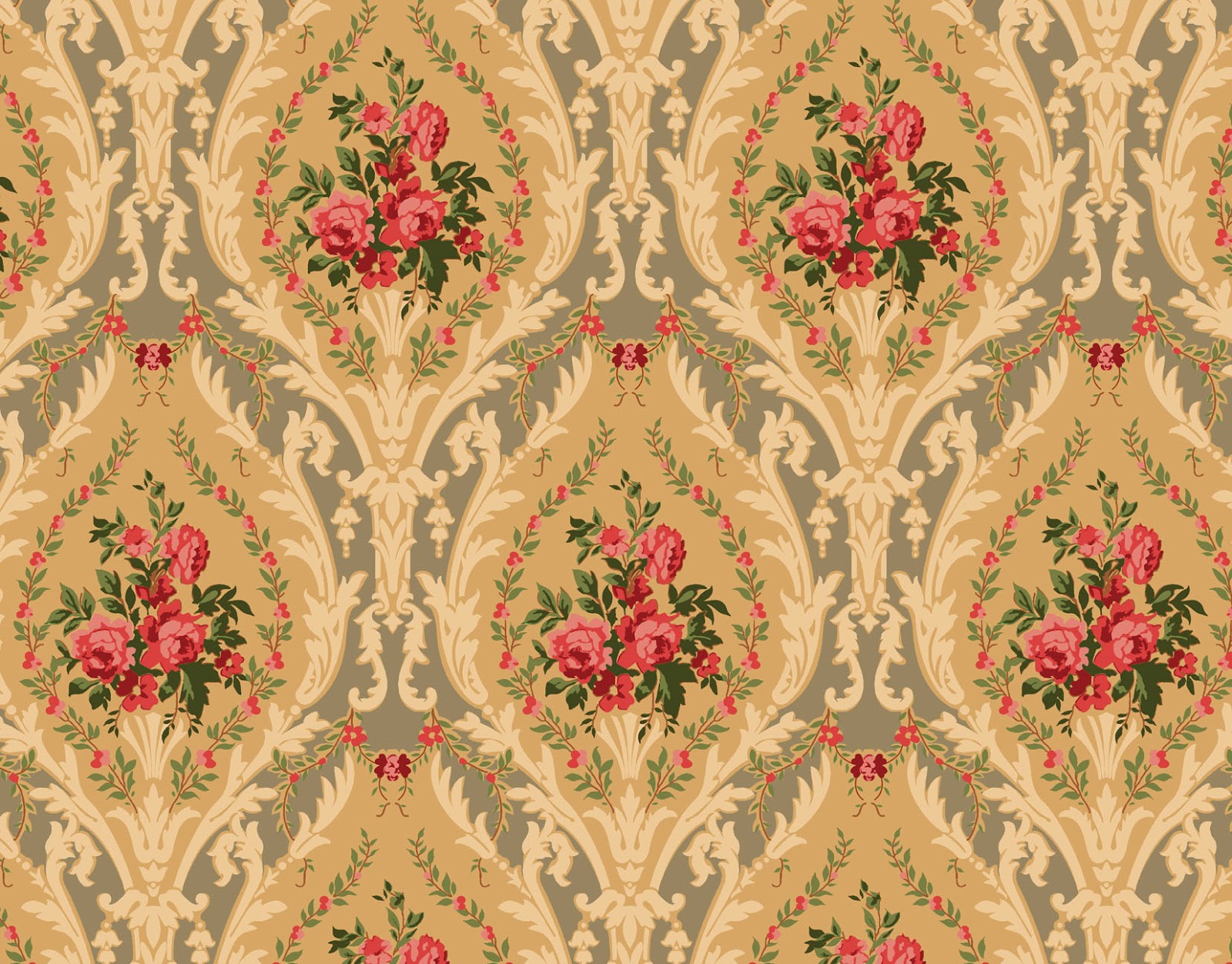 Free Victorian Texture Or Victorian Style Wallpaper Backgrounds for ...