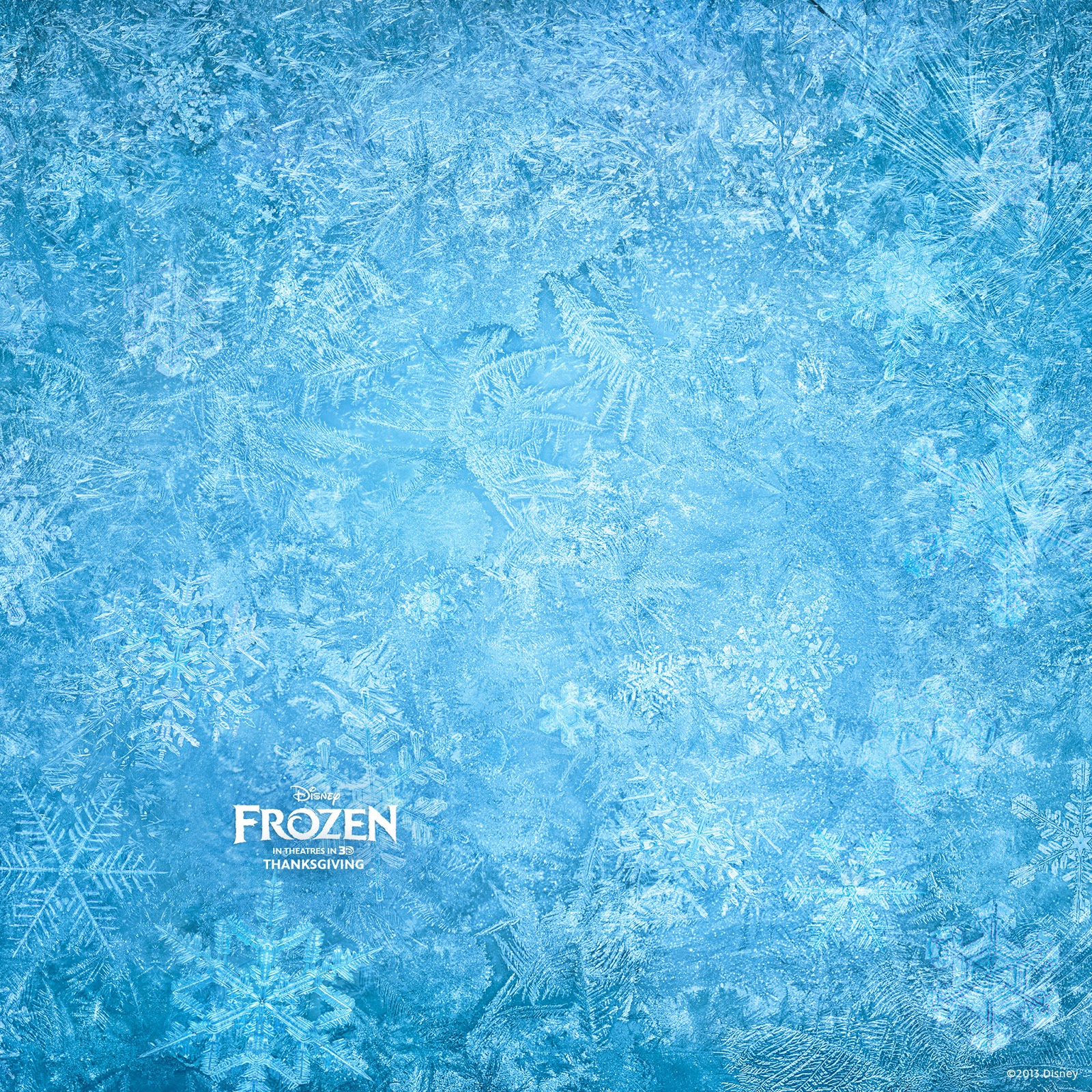Frozen image Backgrounds for Powerpoint Templates - PPT Backgrounds