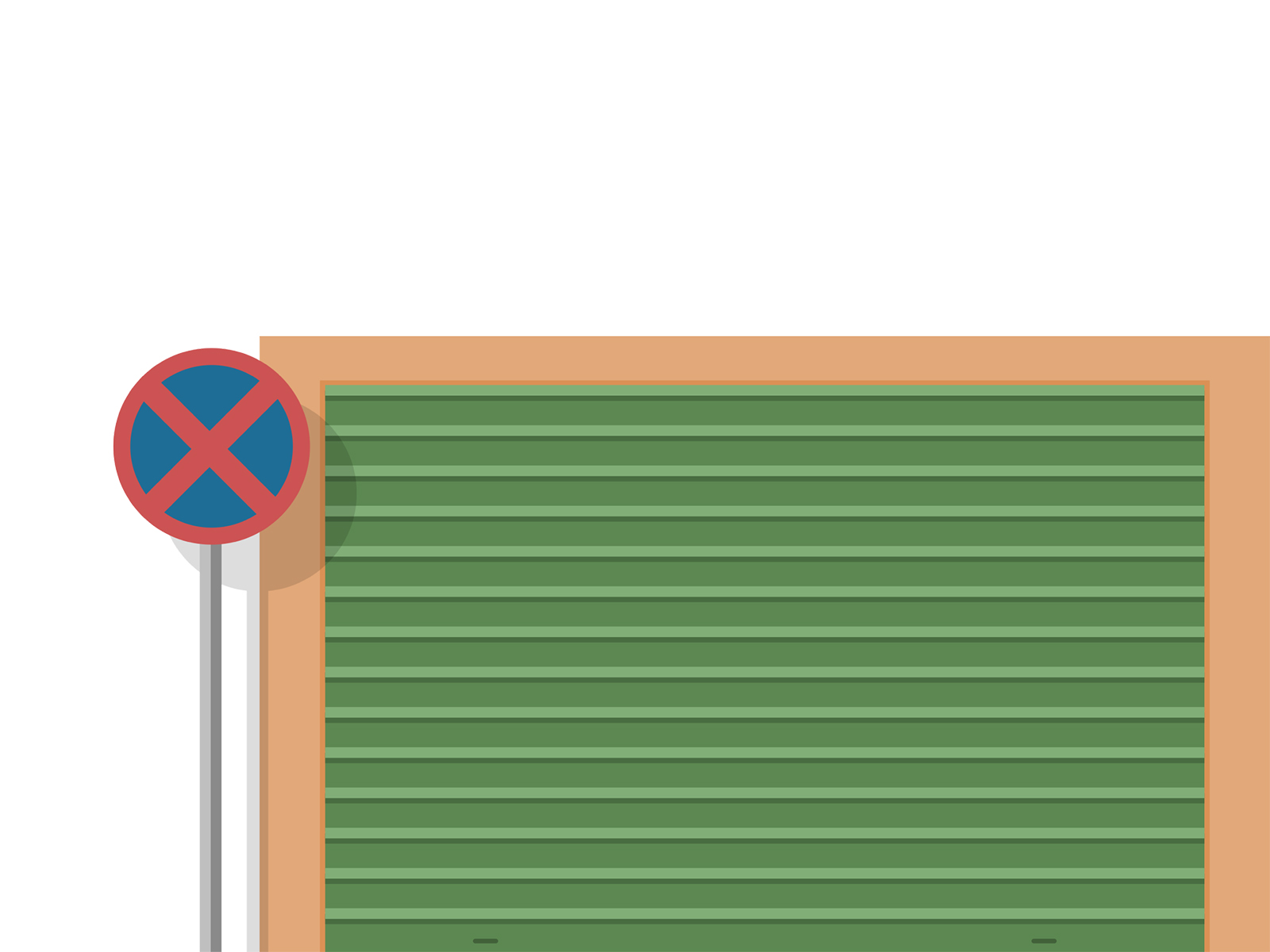 Garage Parking Backgrounds for Powerpoint Templates - PPT Backgrounds