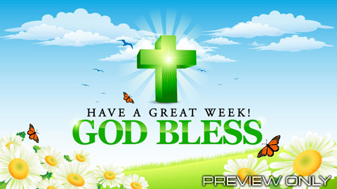 God Bless Backgrounds for Powerpoint Templates - PPT Backgrounds