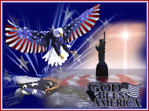 God Bless Graphic Backgrounds for Powerpoint Templates - PPT Backgrounds