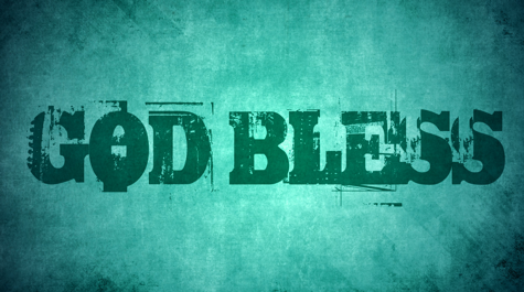 God Bless Photo Backgrounds for Powerpoint Templates - PPT Backgrounds