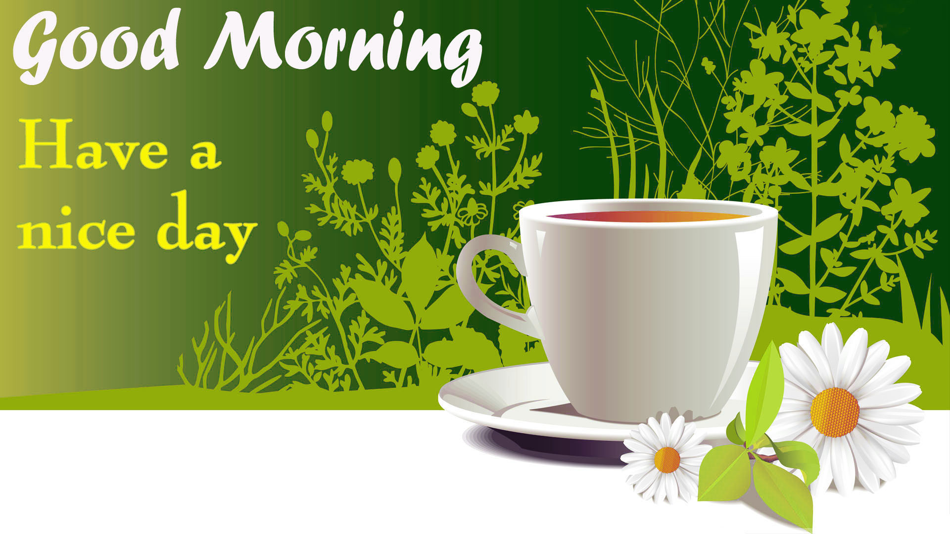 Good Morning Design Backgrounds for Powerpoint Templates - PPT Backgrounds
