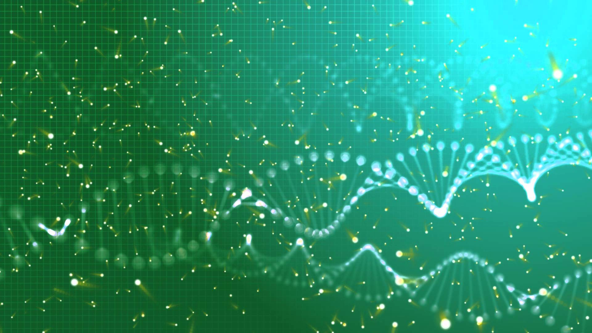 Green DNA Slides Backgrounds for Powerpoint Templates - PPT Backgrounds