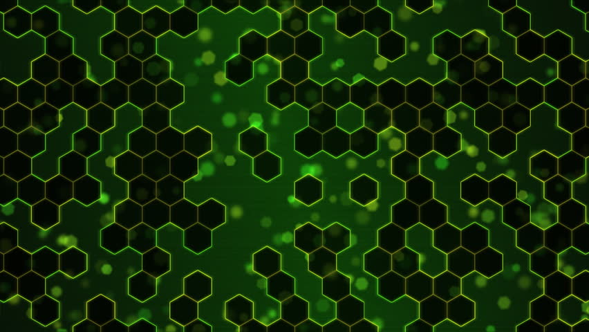 Green Hexagon Clip Art Backgrounds for Powerpoint Templates - PPT ...