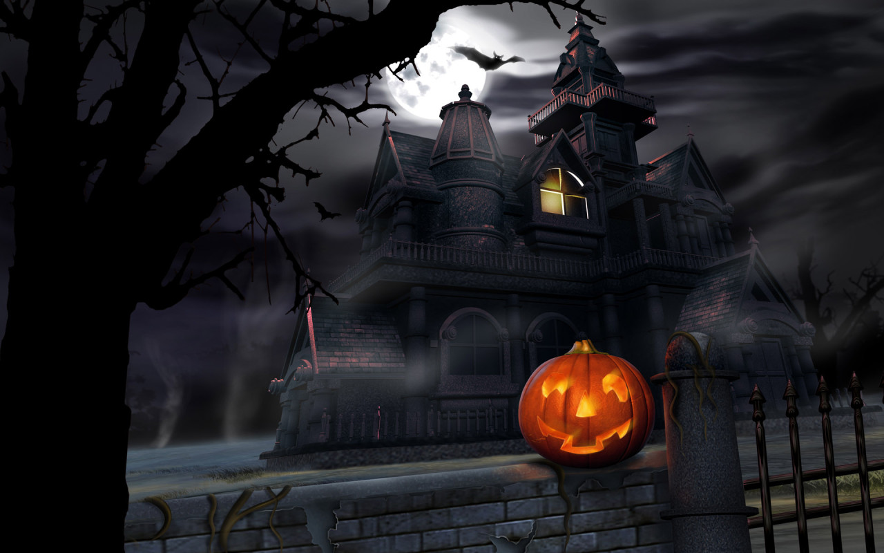 Halloween Slides Backgrounds for Powerpoint Templates - PPT Backgrounds