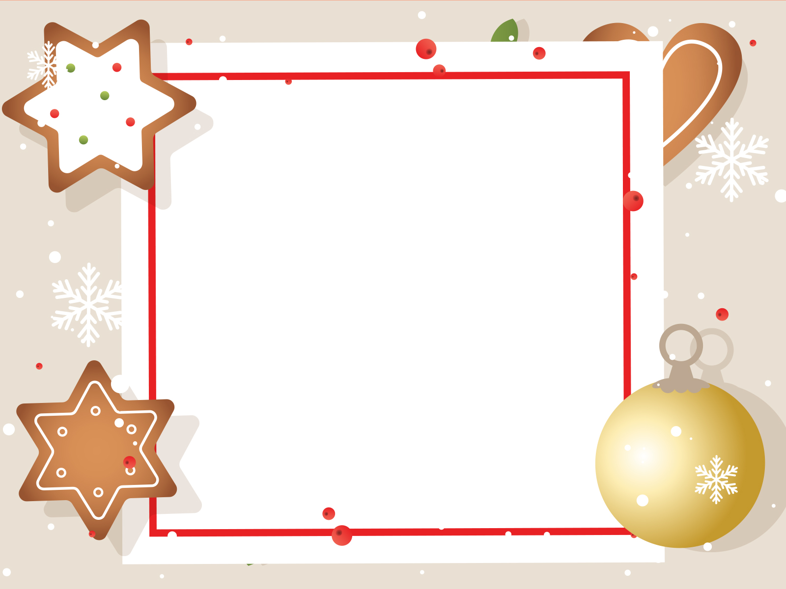 Happy Christmas Backgrounds for Powerpoint Templates - PPT Backgrounds