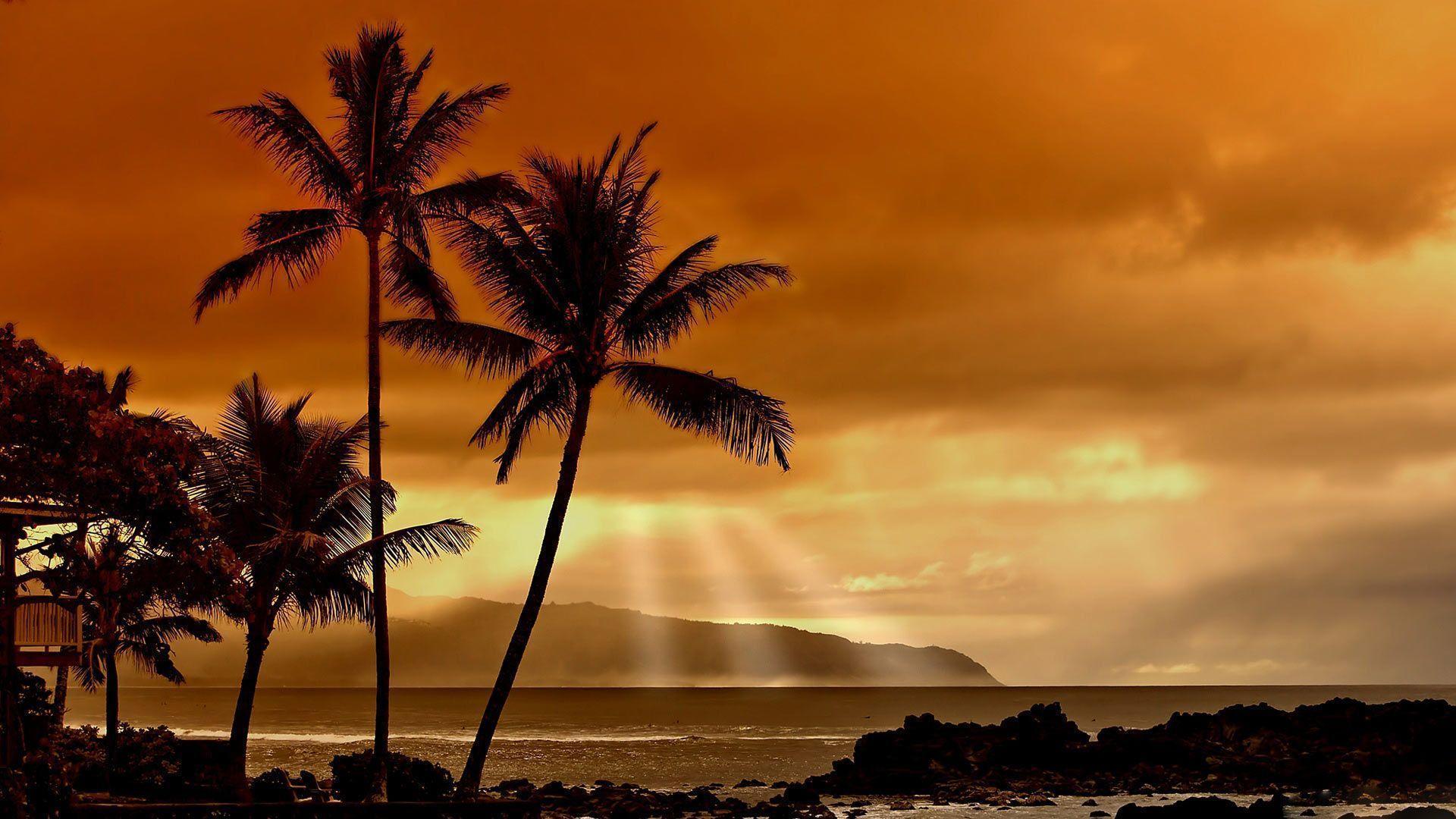 Hawaii Desktop Presentation Backgrounds for Powerpoint Templates - PPT ...