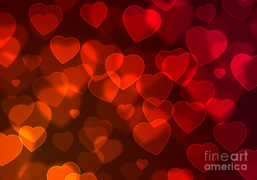 Heart Backgrounds for Powerpoint Templates - PPT Backgrounds
