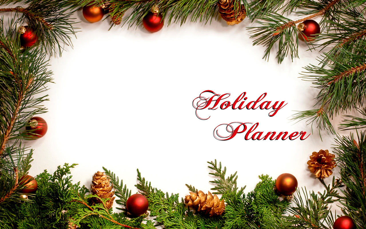 Holiday Frame Backgrounds for Powerpoint Templates - PPT Backgrounds
