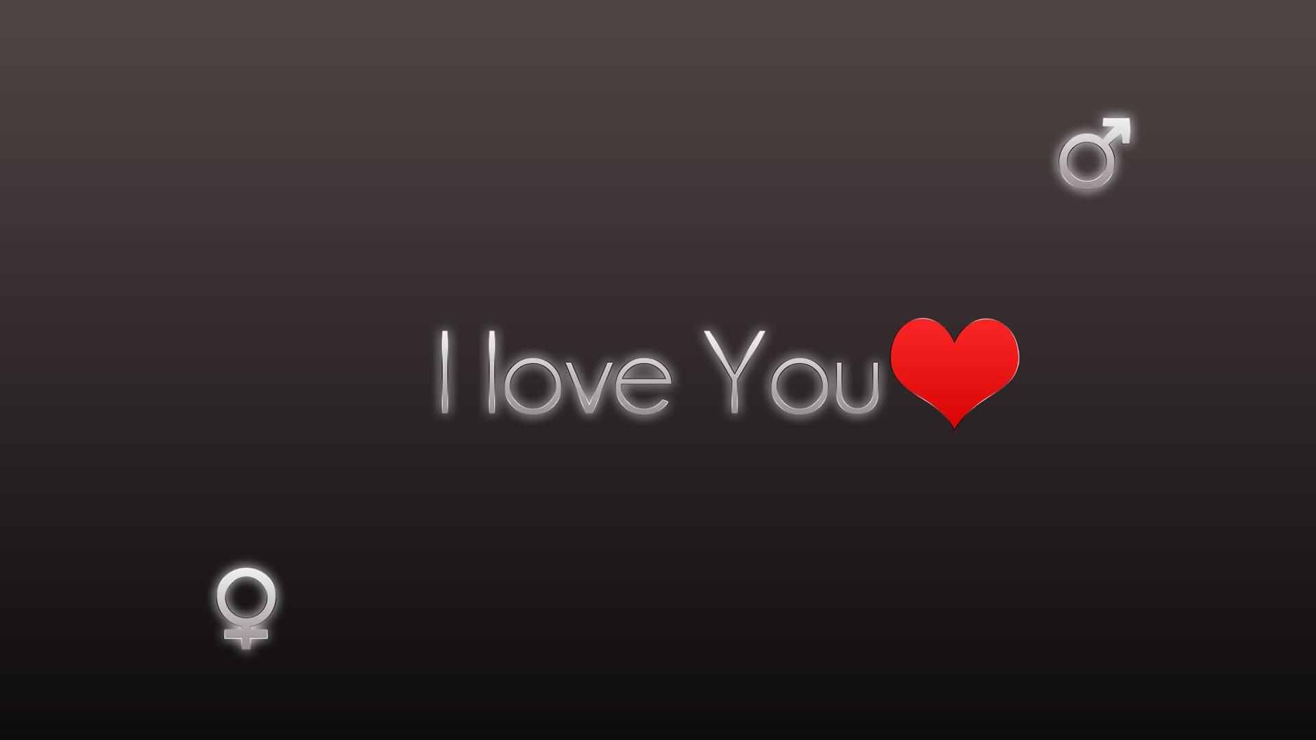 I Love You Heart Hd Backgrounds for Powerpoint Templates - PPT Backgrounds