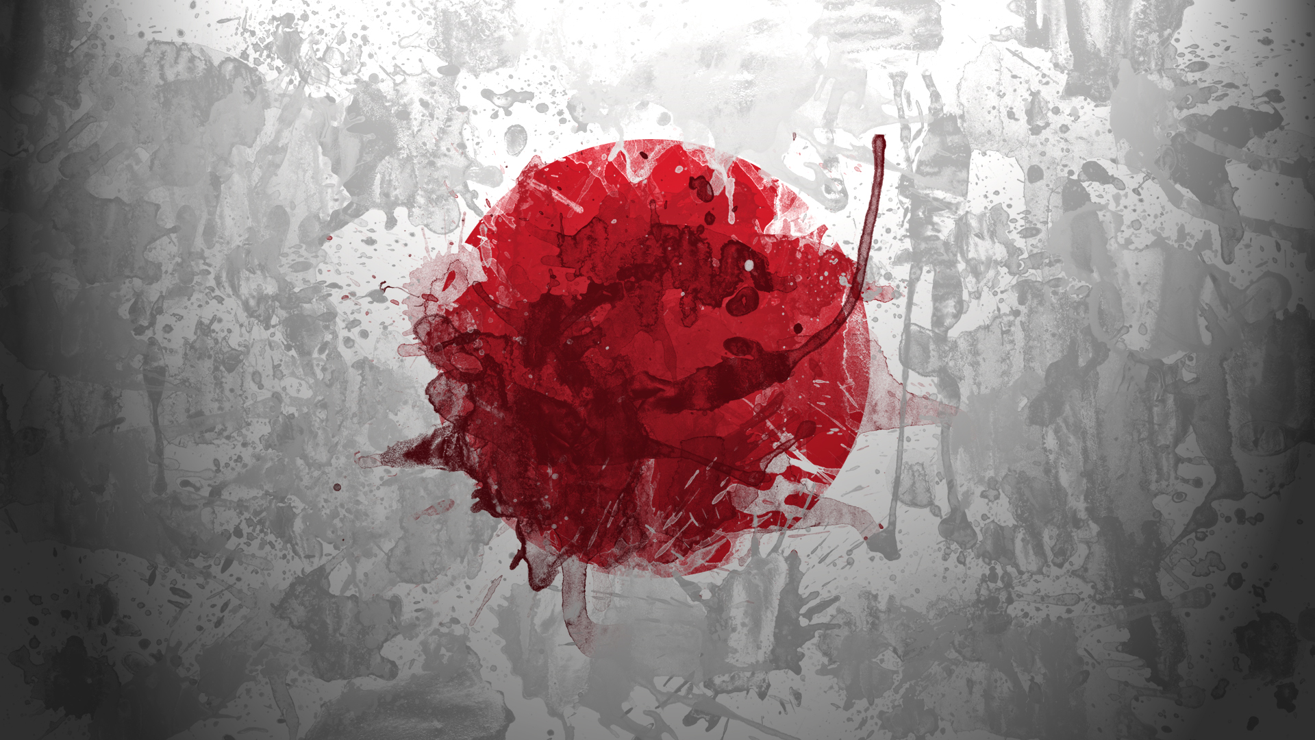 Japanese Flag Art Design Backgrounds for Powerpoint Templates - PPT ...