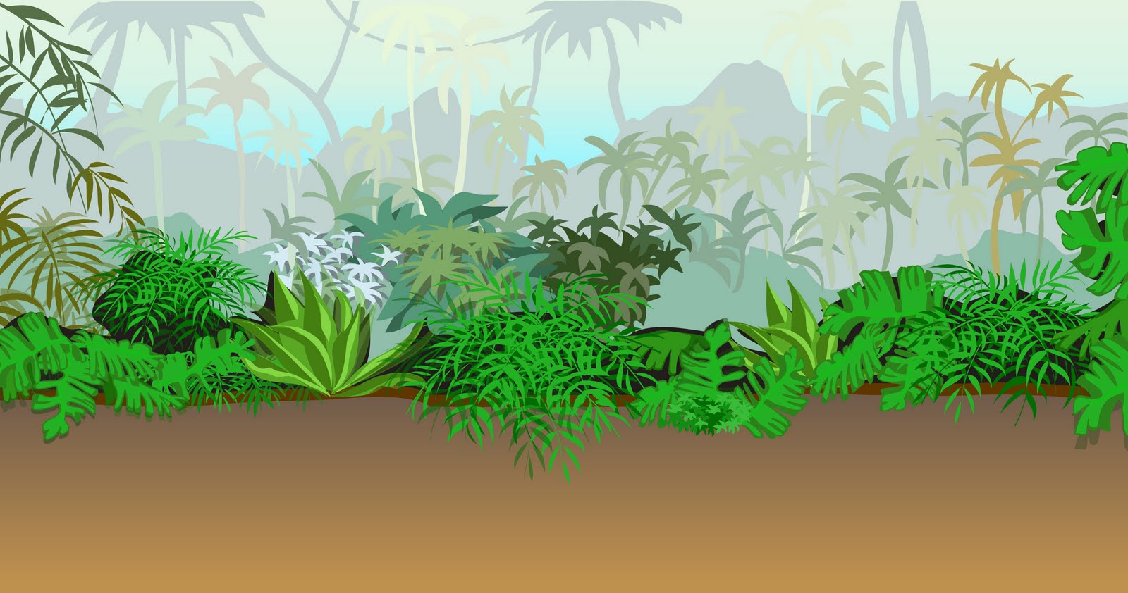 Jungle Jpg Template Backgrounds for Powerpoint Templates - PPT Backgrounds