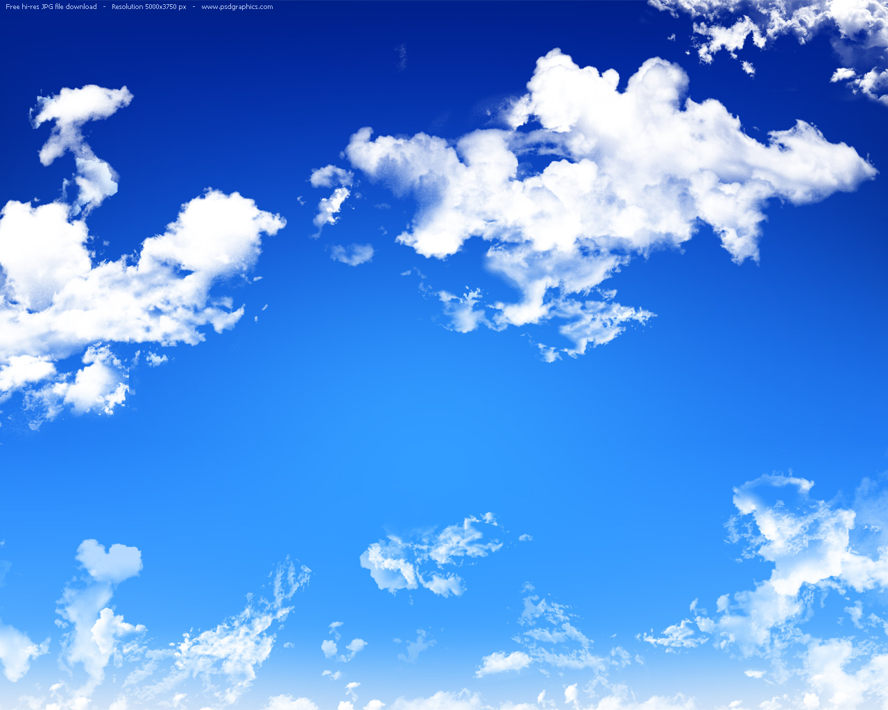 Large Preview Blue Sky Backgrounds for Powerpoint Templates - PPT ...
