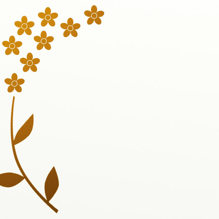 Leaf Border Slides Backgrounds for Powerpoint Templates - PPT Backgrounds